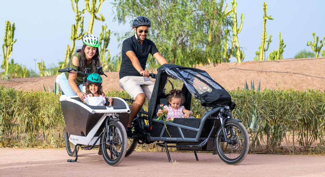 Cargo Bike Marrakech - electric cargo bike rental marrakech